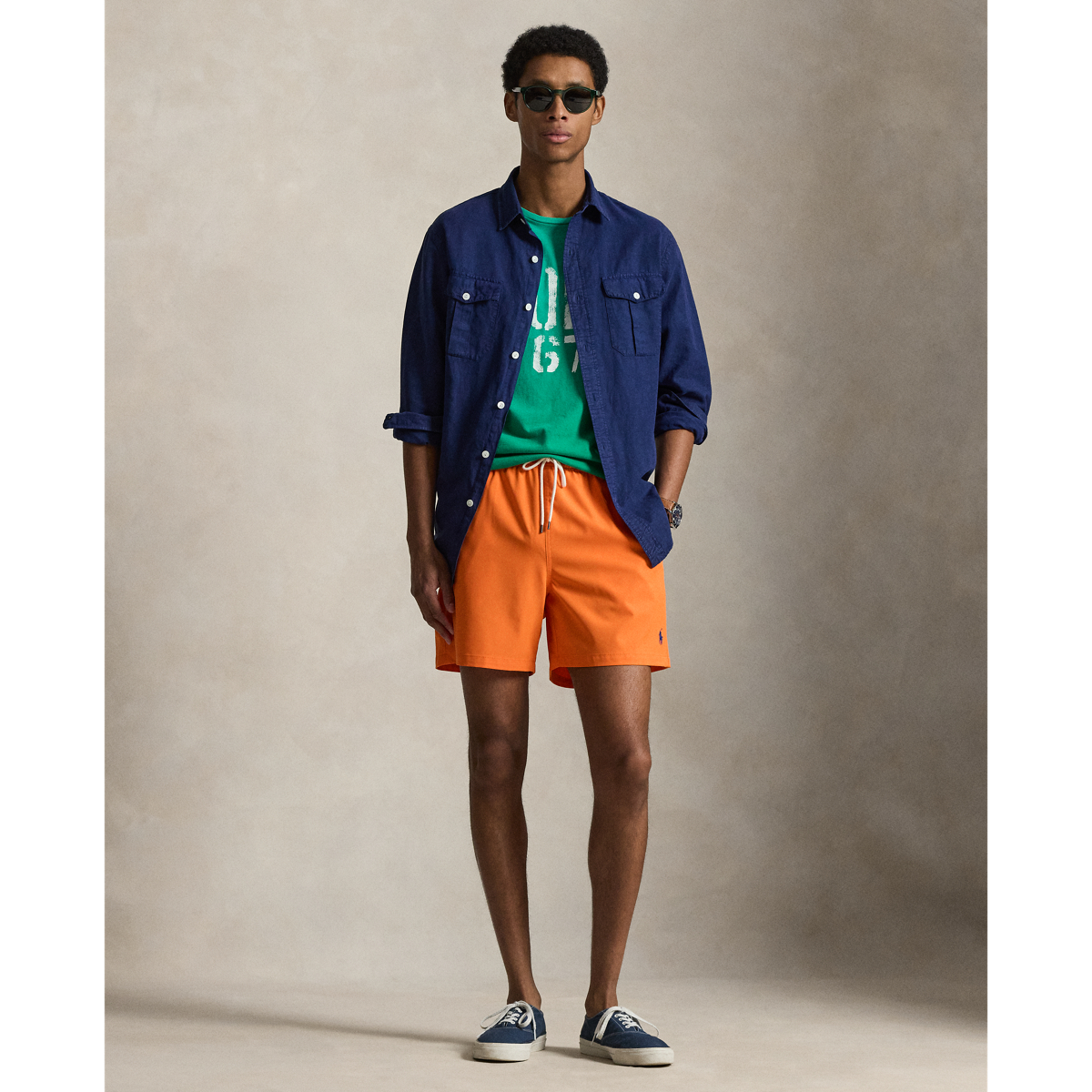 RALPH LAUREN 5.75-inch Traveler Swim Trunks
